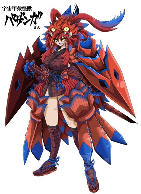 巨神姬的战吼，响彻霓虹之城——布莱泽系列怪兽娘图楼已更新至第一集——巴赞甲娘 178