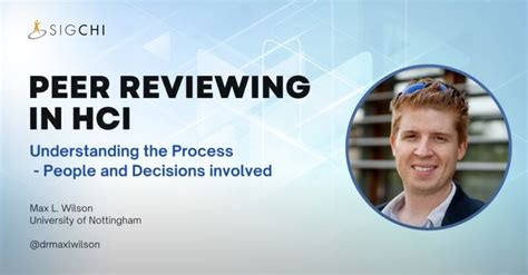 Max L Wilson On Linkedin This Week Acm Sigchi Released My Best