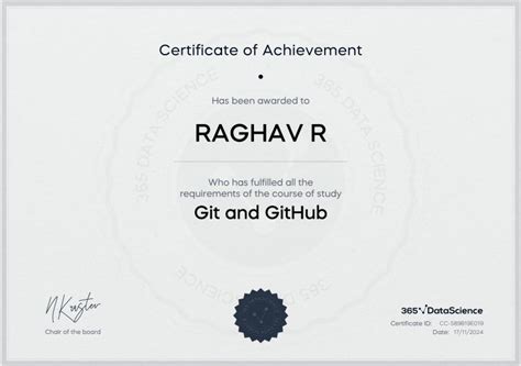 Raghav R On Linkedin Versioncontrol Git Github Datascience Learningneverstops