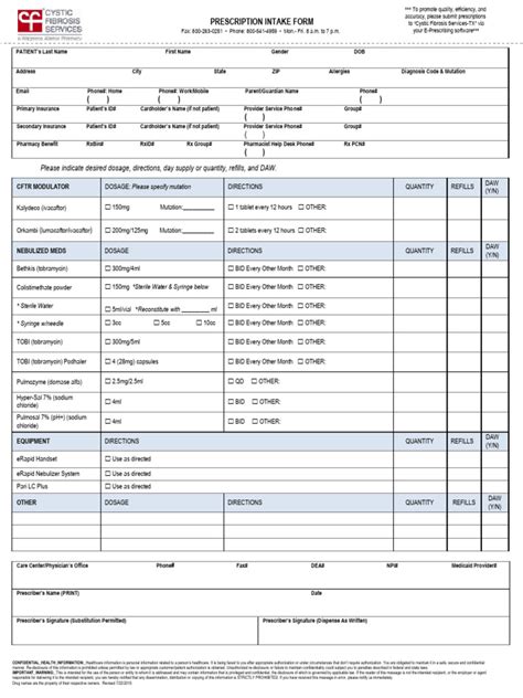 Prescription Fax Sheet 800 233 3504 Pdf Medical Prescription