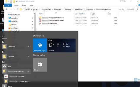 windows 10 missing icons in start menu microsoft community
