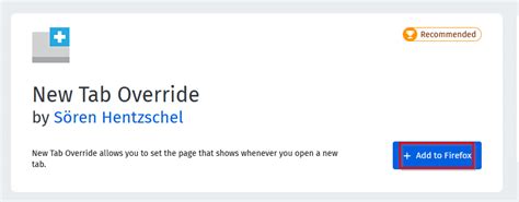 Change New Tabs In Firefox To Display Custom Pages And Colors With This Add On I Have A PC