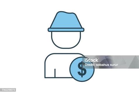 사용 중지 아이콘입니다 투자 및 금융 개념과 관련된 아이콘입니다 플랫 라인 아이콘 스타일입니다 간단한 벡터 디자인 편집 가능 개념에 대한 스톡 벡터 아트 및 기타 이미지