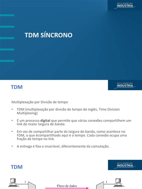 Aula 05 Tdm Sincrono Pdf Engenharia Da Computação Tecnologia Da Informação E Comunicação
