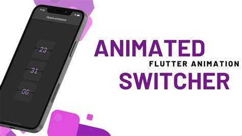Flutter Simple Clock Animation Using Animated Switcher Speed Code Code With Zeeshan Ios