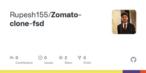 GitHub Rupesh155 Zomato Clone Fsd