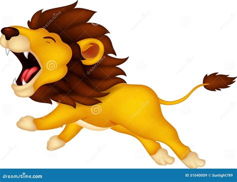 Roaring Cartoon Lion 31040009