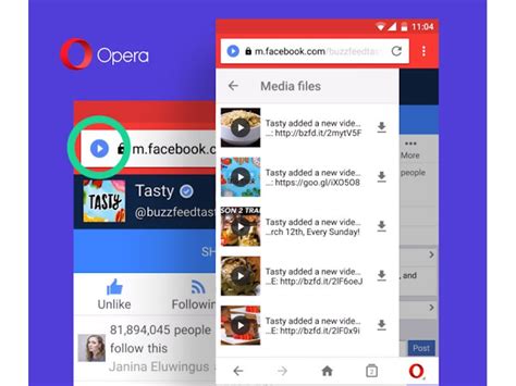 Opera Mini For Android Update Brings Faster Access To Downloads Facebook Notification Bar And