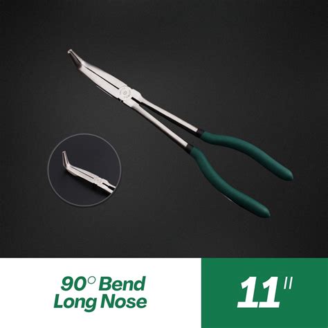 Tuochi 1116 Inch Long Nose Plier Extra Long Flat Nose Bend Straight