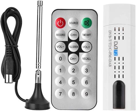 Usb Dvb T2 Stick Usb 2 0 Dvb T2 Dvb T Dvb C Fm Dab Sdr Digital Hdtv Stick Tuner Receiver