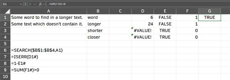 Excel Find Value From Range Inside A Cell Stack Overflow