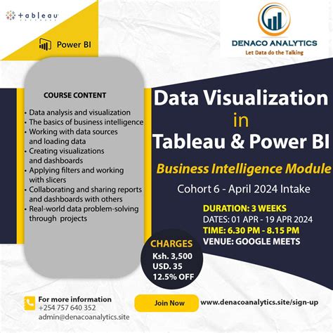 Learn Data Visualization And Business Intelligence With Tableau Victor Otieno Posted On The