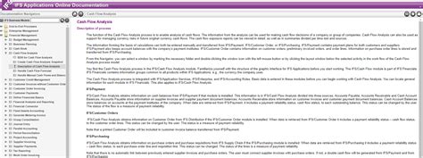 Cash Flow Analysis Ifs Community