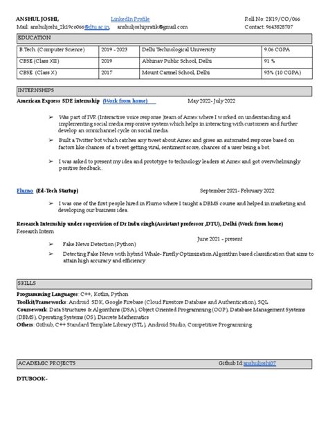 Anshul Joshi 18217501 202207210715 Resume Pdf