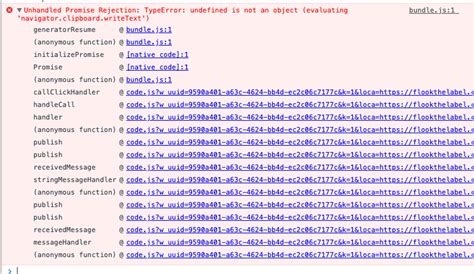 Javascript Navigator Clipboard Writetext Not Working On Specific