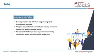 Top 15 Reasons To Choose Qa Testing As Career PPT