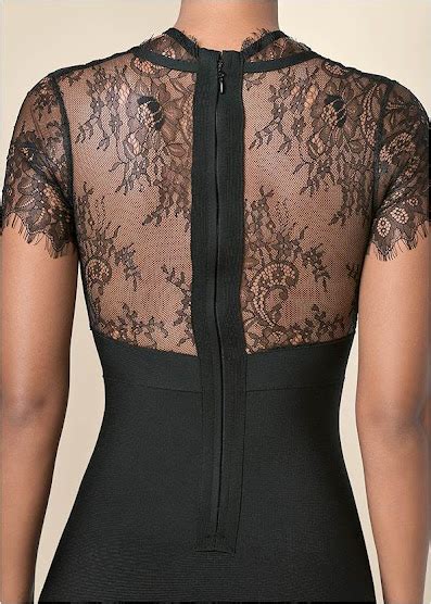 Tha Review Venus Bandage Strappy Dress