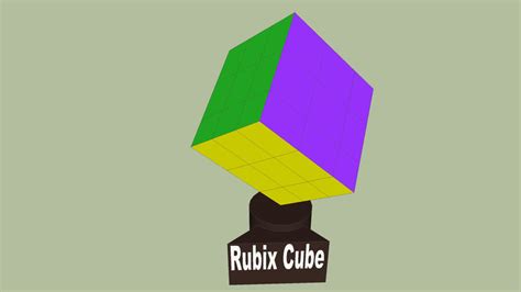 Rubix Cube 3d Warehouse