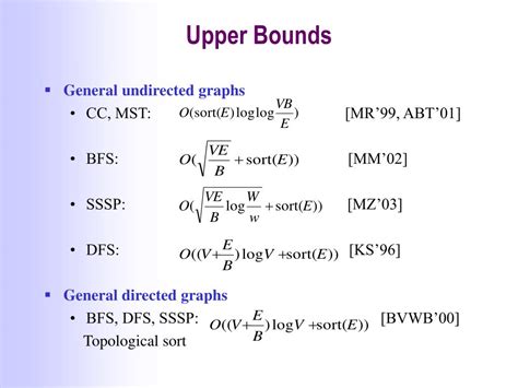 Ppt External Memory Graph Algorithms And Applications To Gis Powerpoint Presentation Id3262943