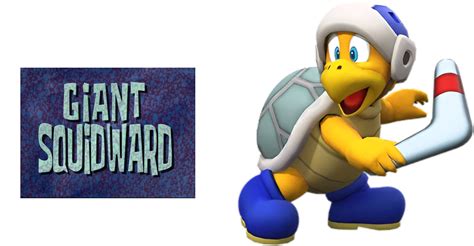 Giant Squidward Bro By Brocharacterfan On Deviantart