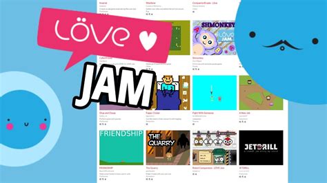 lÖve jam 2017 all games love2d game jam youtube