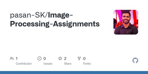 Github Pasan Skimage Processing Assignments