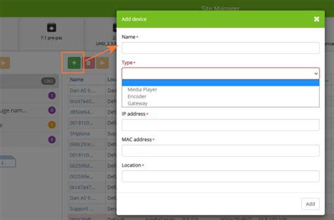 Add A Device Manually