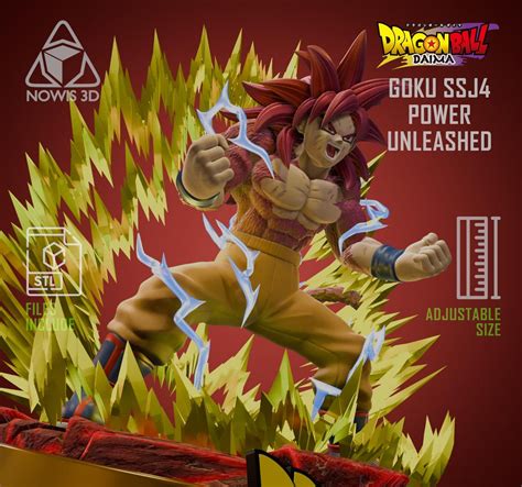Goku Ssj4 Daima Etsy