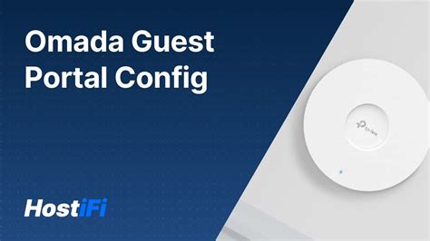 Omada How To Configure A Guest Portal Youtube