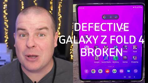 My Galaxy Z Fold 4 Display Is Defective Pixel Issue Broken Youtube