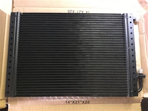 Condenser Universal O Ring Parallel Flow X X Black Finish Please See Overall