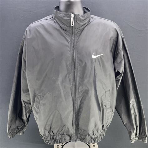 Nike Jackets And Coats Vintage Nike Jacket Mens M Black Windbreaker