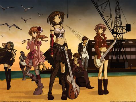 The Melancholy Of Haruhi Suzumiya The Melancholy Of Haruhi Suzumiya Wallpaper Fanpop