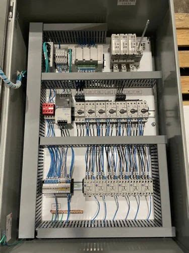 Three Phase Plc Electric Control Panel Upto 2000 Amps Ip Rating Ip40