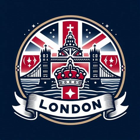 London Logo In Red White And Blue