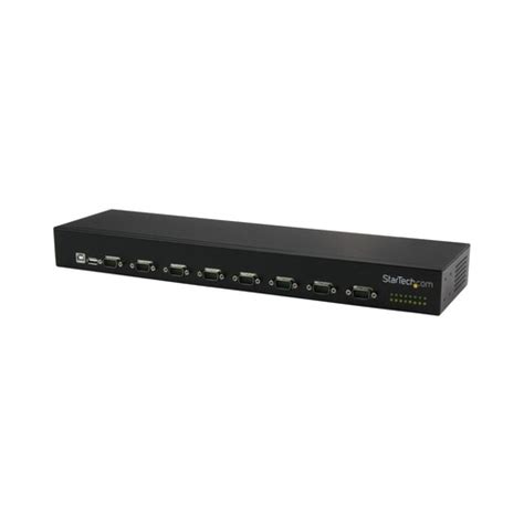 Startech Usb To Serial Hub Port Com Port Retention Rack Mount And Daisy Chainable Ftdi