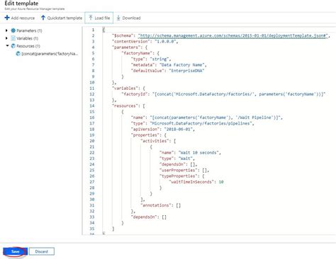 Using Azure Resource Manager Templates With Azure Data Factory Andyleonard Blog