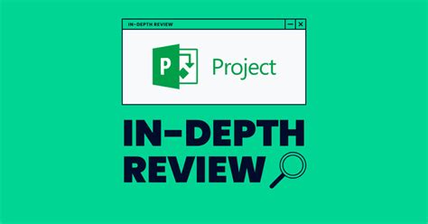 Microsoft Project Software In Depth Review 2024 The Digital Project Manager