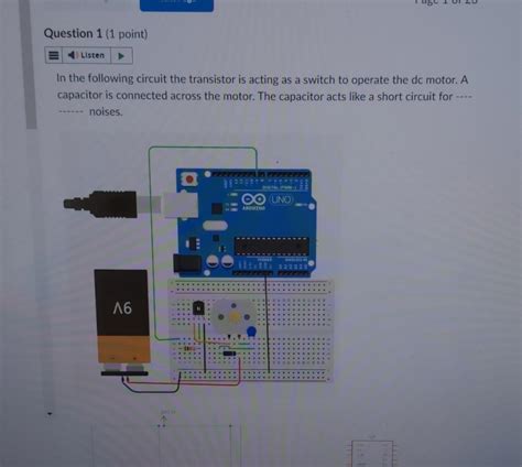 Solved In The Following Circuit The Transistor Is Acting As Chegg Com