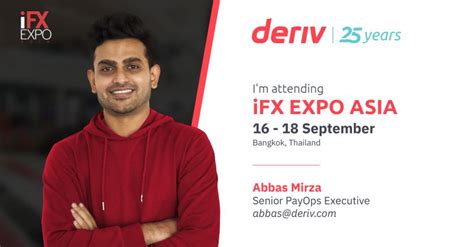 Mirza Mohammed Abbas On Linkedin Meet Me At Ifx Expo Asia 2024