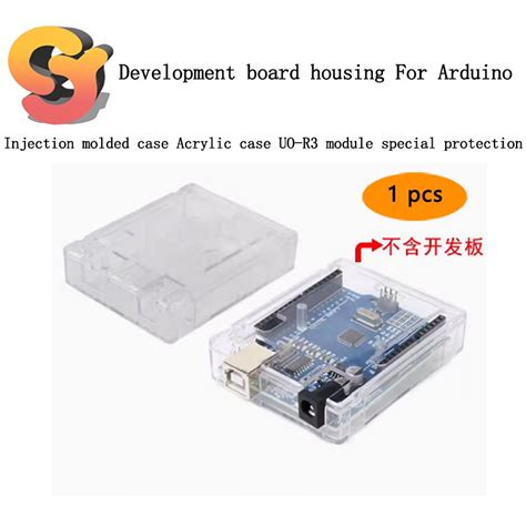 [พร้อมส่ง] เคสบอร์ดโมดูลอะคริลิคใส uno r3 สําหรับ arduino microcontroller 1 ชิ้น shopee thailand