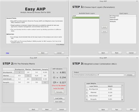 github msbilgin easyahp qgis 2 plugin for ahp and wlc analysis