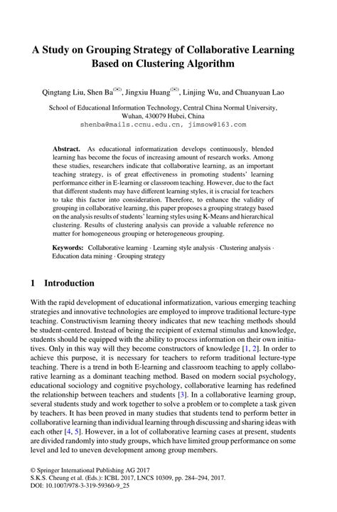 Cluster Analysis Lecture Notes Ppt