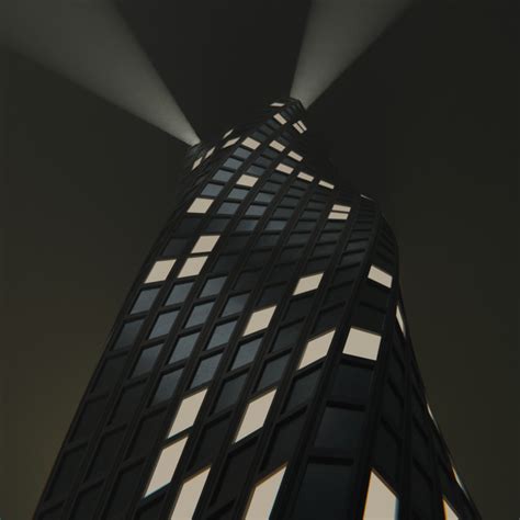 distorted architecture 2 r blender
