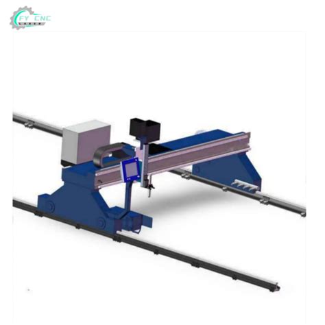 Cnc Gantry Plasma Cutter With Hypertherm Operating Power Technology Large Scale Gantry Cutting