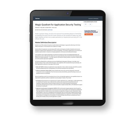 Gartner Magic Quadrant For Security Awareness Computer