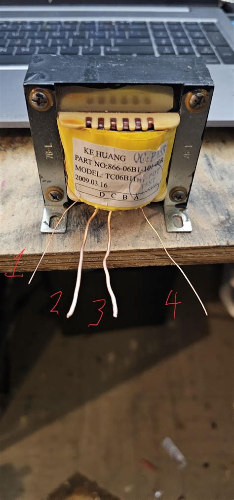 Help To Id Transformer With Bare Uncolored Wires Rdiyelectronics