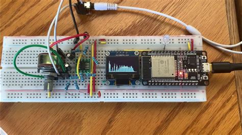 60fps Music Visualizer Esp32 Oled Spectrum 2021 Update Youtube