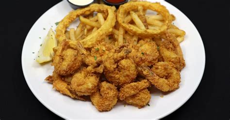 Fried Shrimp Platter Dragos Seafood Restaurant Seafood Restaurant