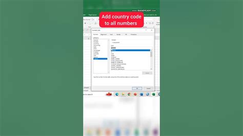 Add Country Code To All Mobile Numbers Quickly🔥 Computerbasics Excel
